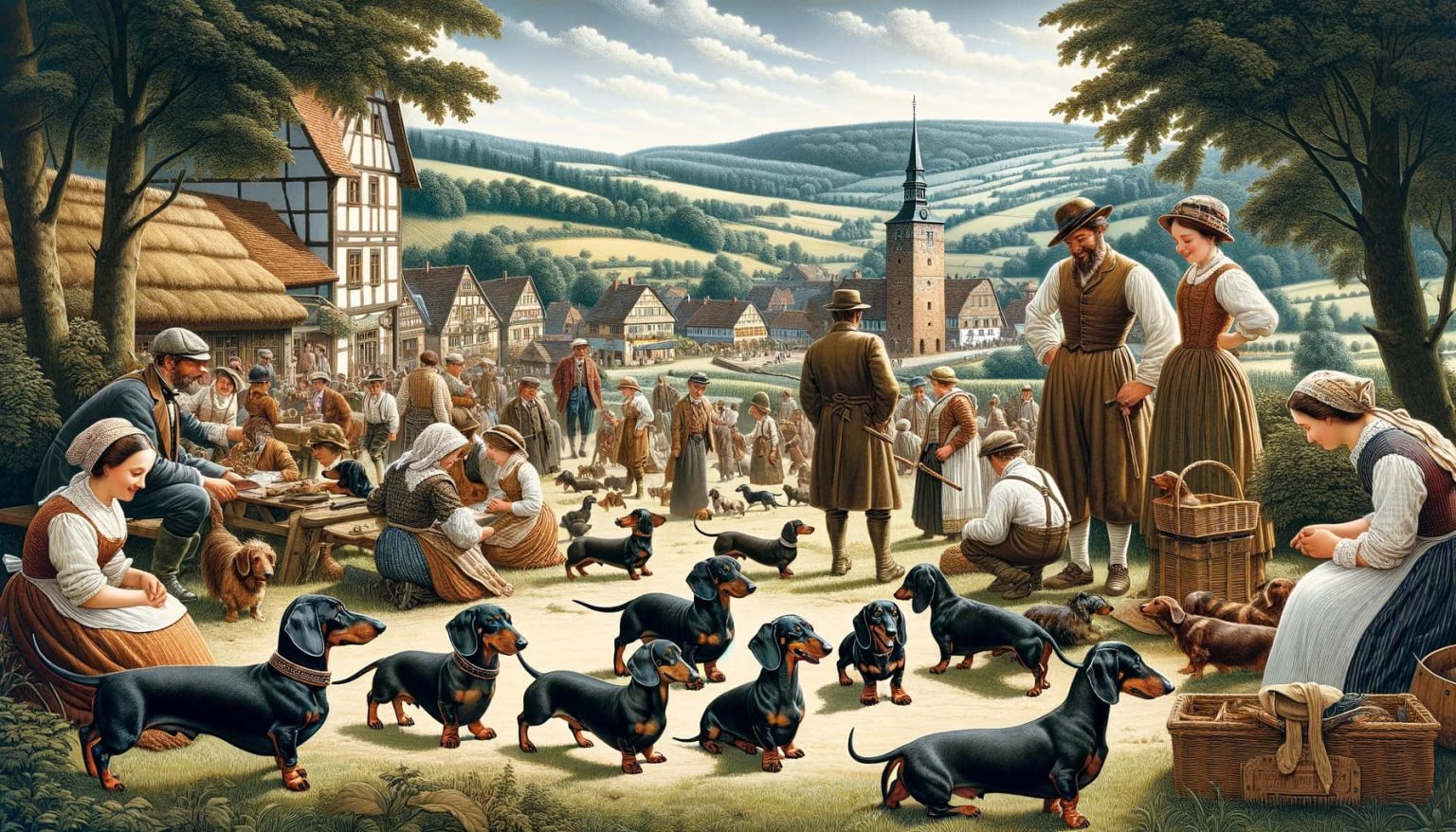 The Origin of the Dachshund: A Historical Perspective - Dachshund Breed ...
